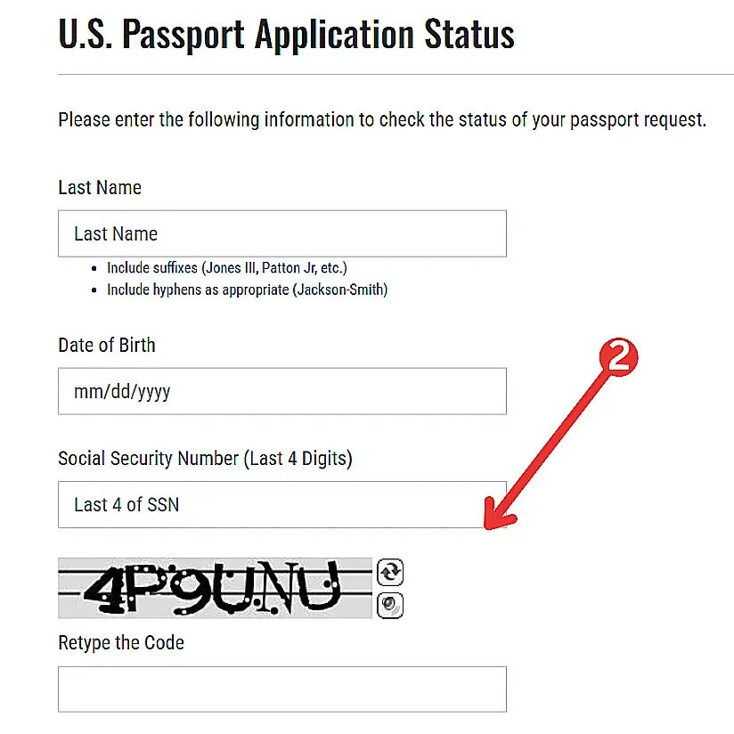 U.S. Passport Application Status (Passport Status)